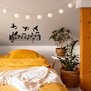 Wood Music Note Wall Decor, Music Symbols, Sheet Music Art, Piano ...