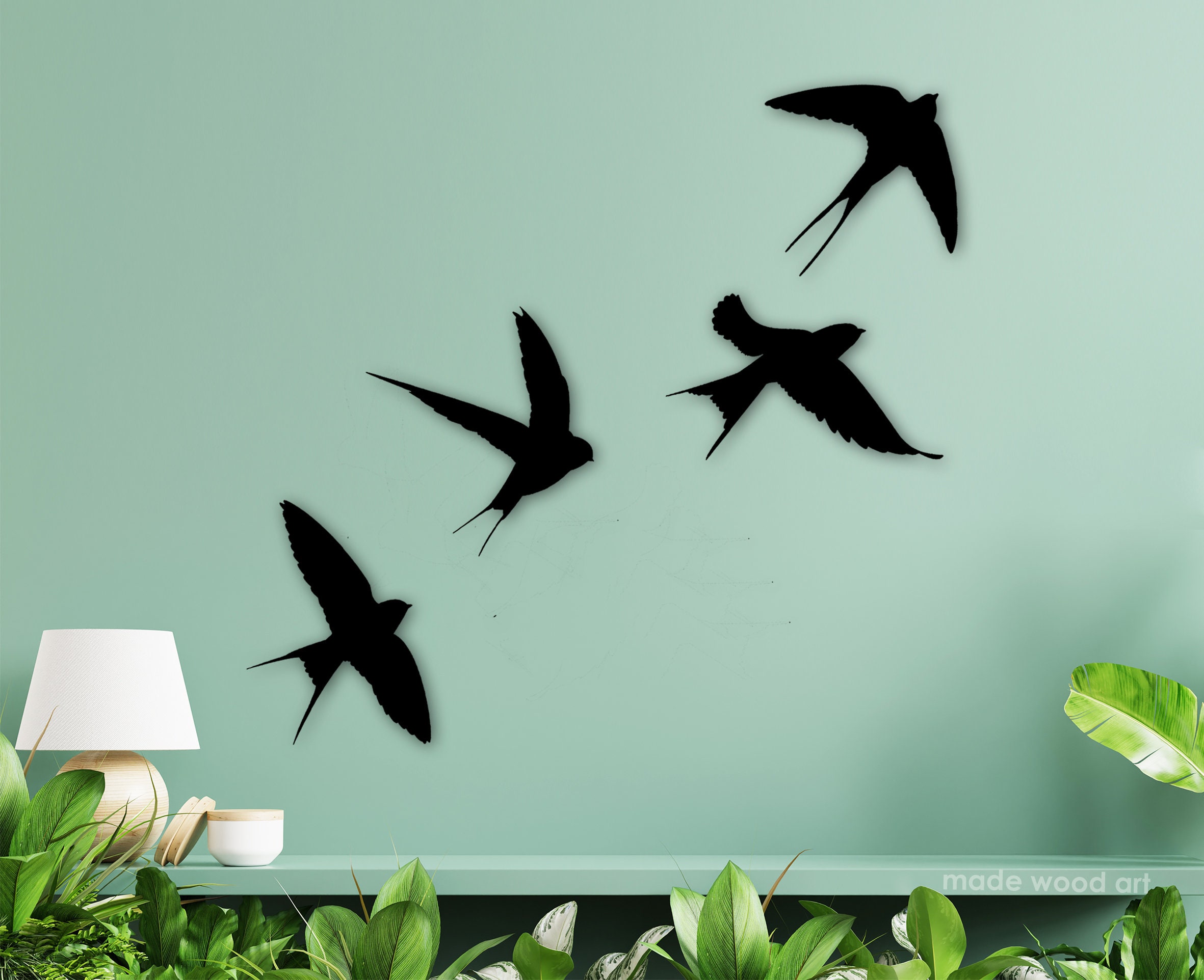 Birds Flying Wall Art