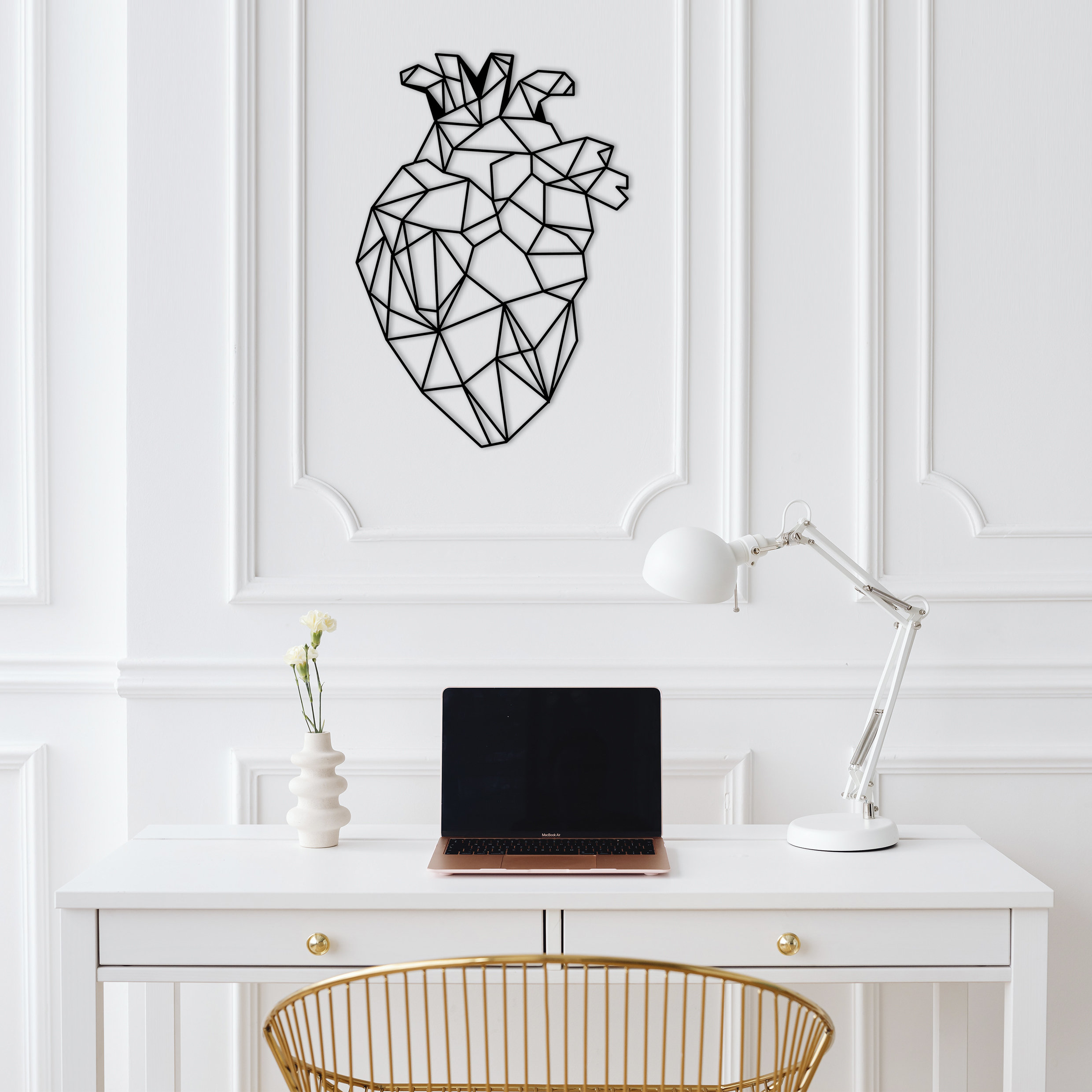 Wooden Anatomical Heart Wall Art, Human Heart Decor, Gift for ...