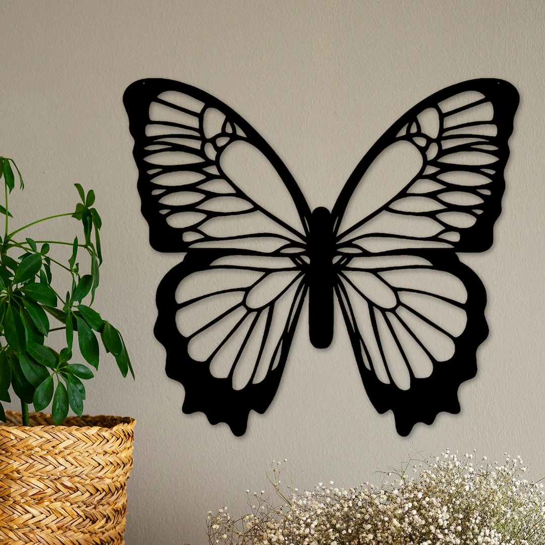 Butterfly Wall Art, Wood Wall Decor, Monarch Butterfly, Butterfly Decor ...