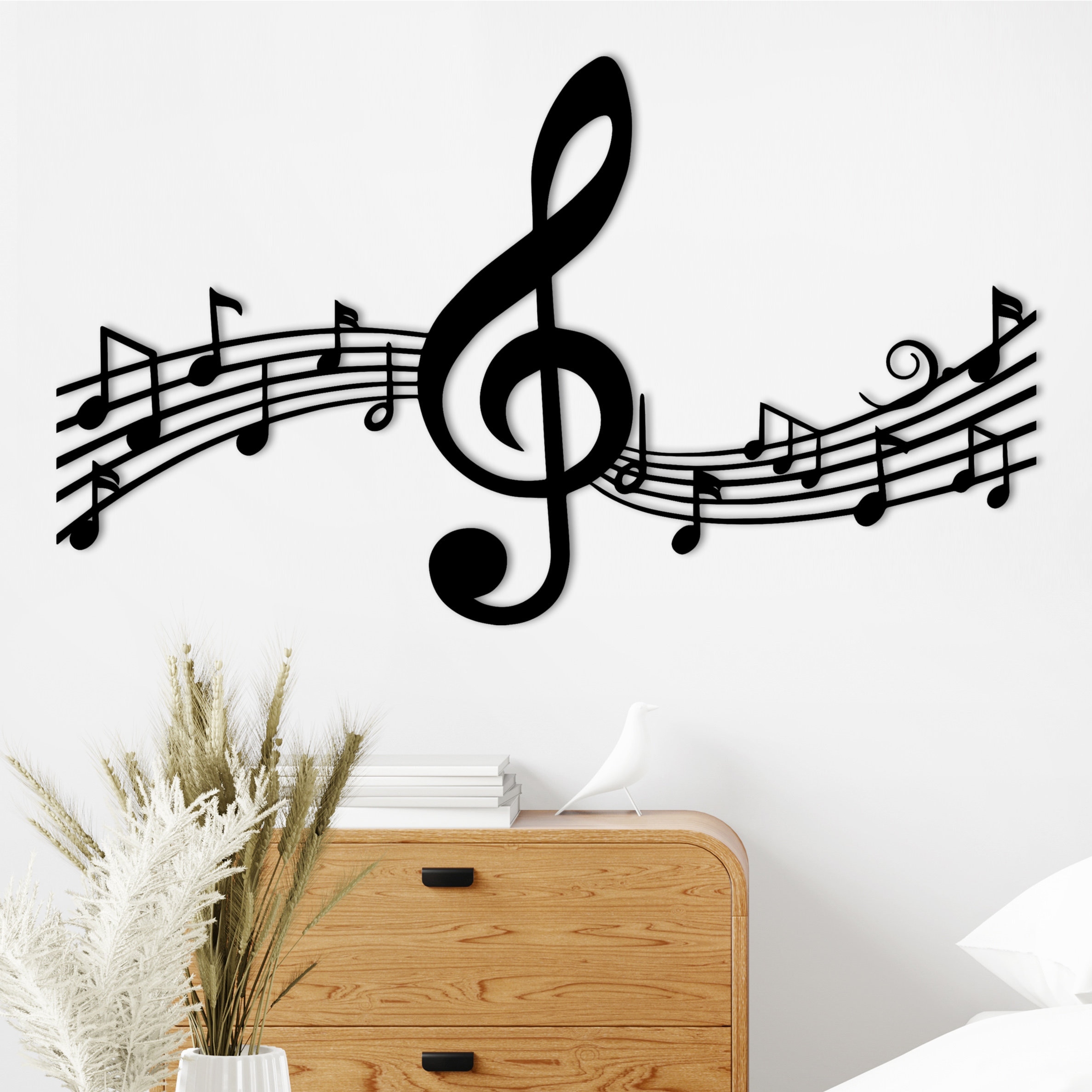 Musical Notes Wall Decor