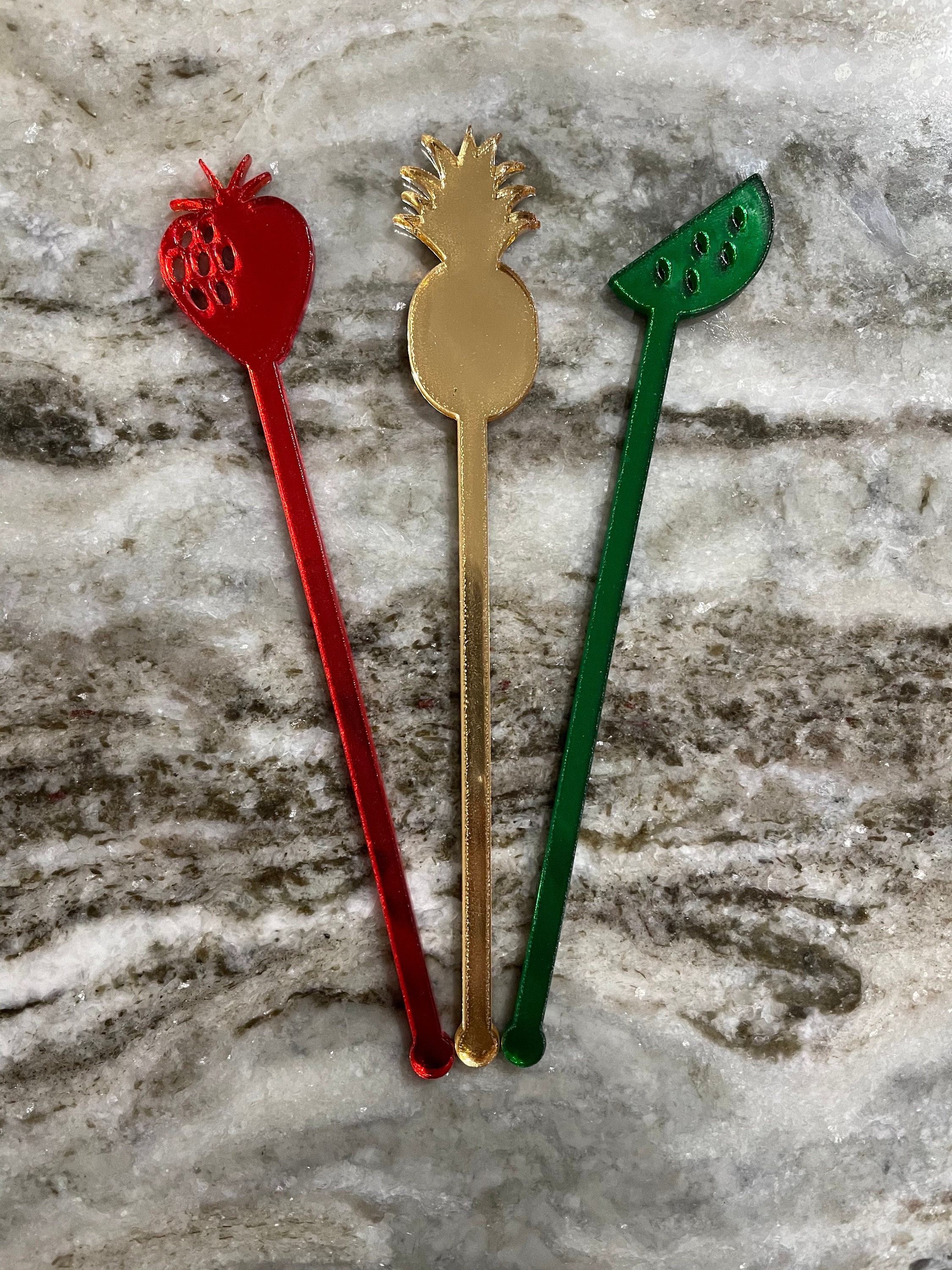 Fruit Cocktail Stirrer-Drink Stirrer-Stir Stick-Swizzle | Etsy