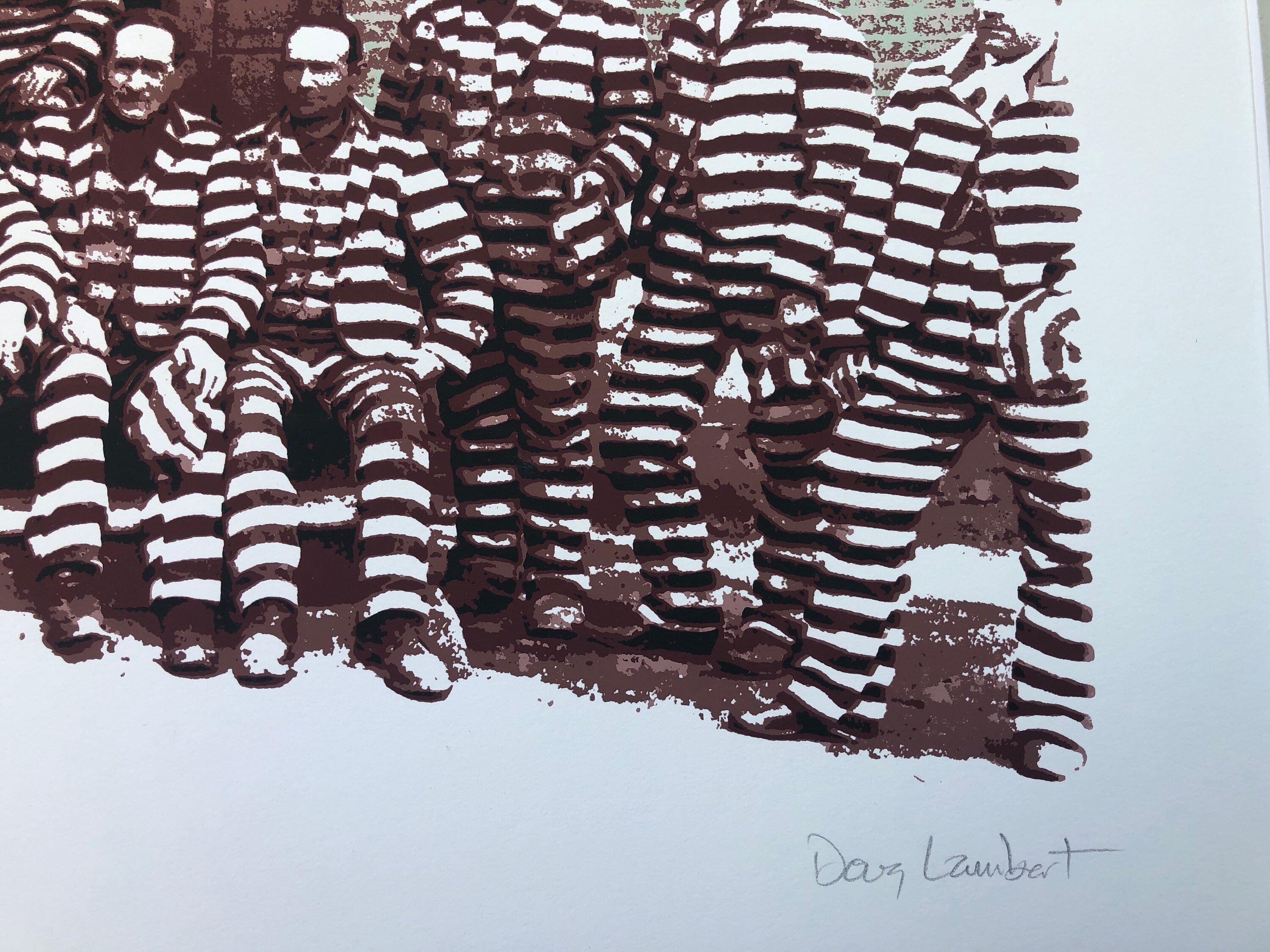 Vintage Doug Lambert limited edition hand pulled silkscreen | Etsy