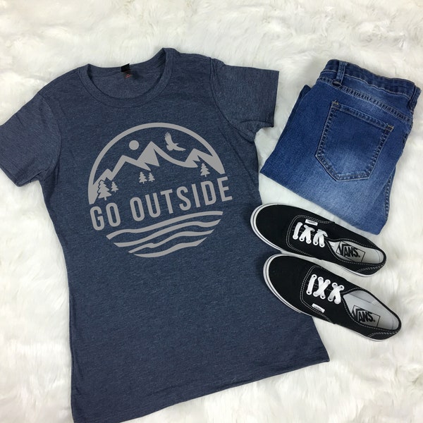 Go Outside Shirt - Etsy