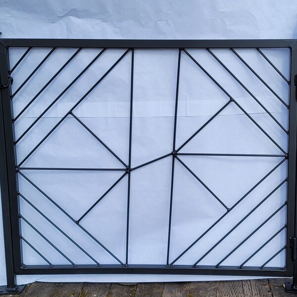 Iron Garden Gate - Etsy