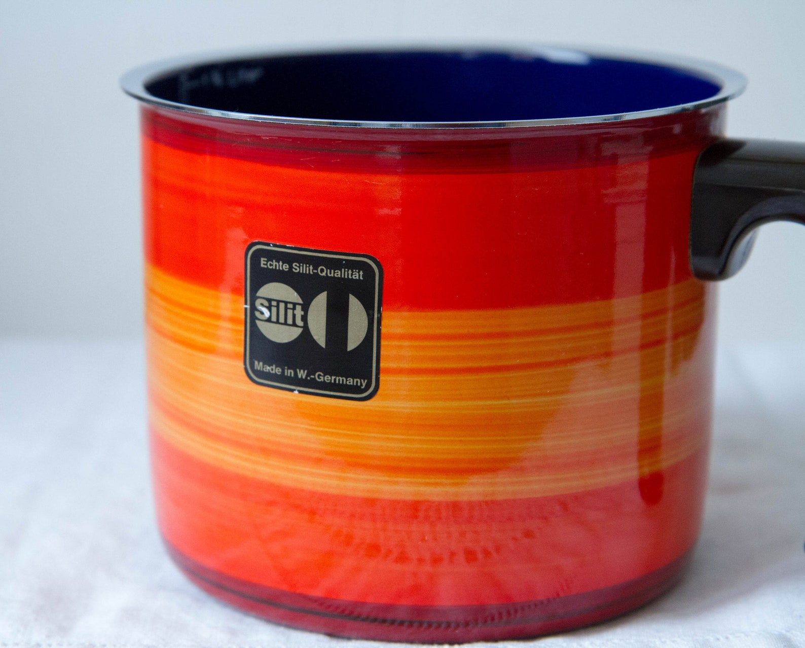 Pot à lait emaillé Silit Allemagne 1970 | Etsy