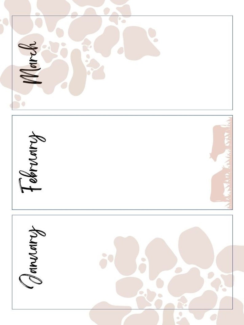 Farm Planner for Equine Records | Western Boho Design | Farrier Records ...