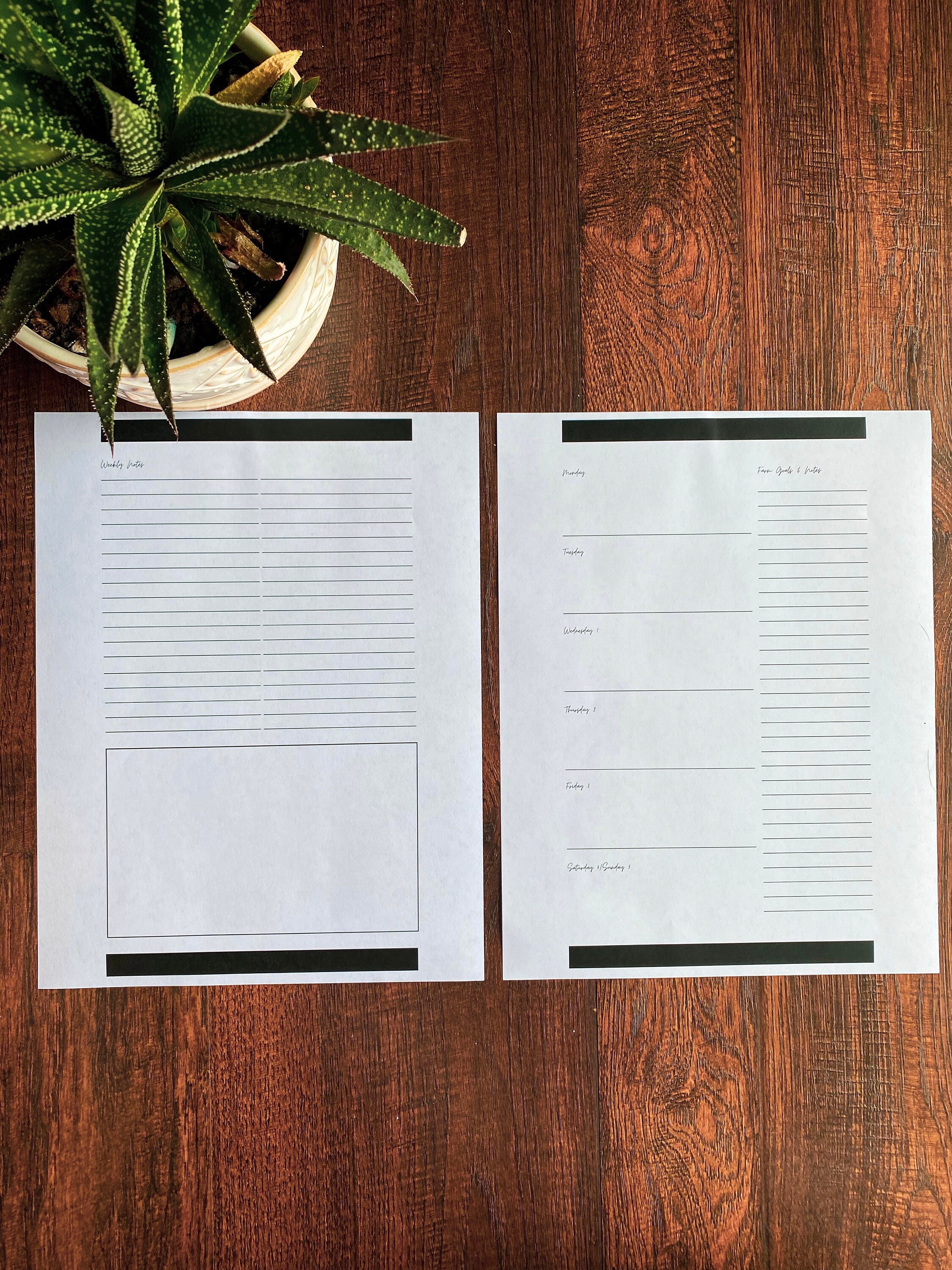 2025 Farm Calendar | Printable Planner | Farm and Ranch Records ...