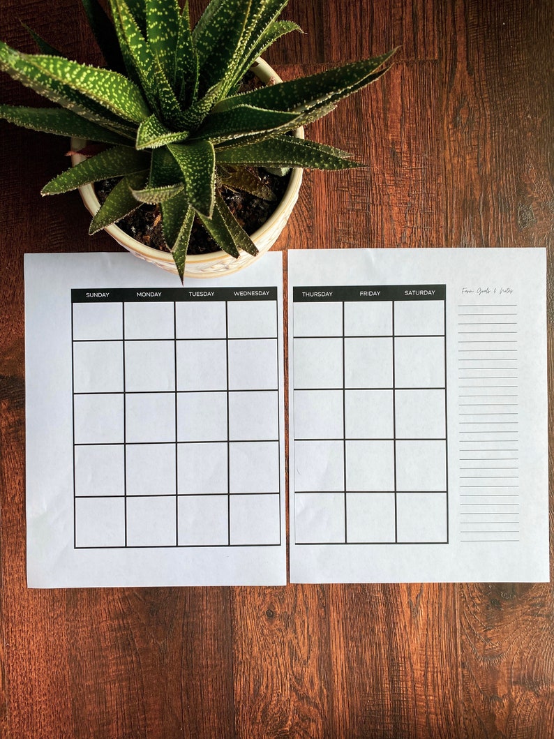 Farm Calendar - Non-dated | Printable Planner | Farm and Ranch Records ...