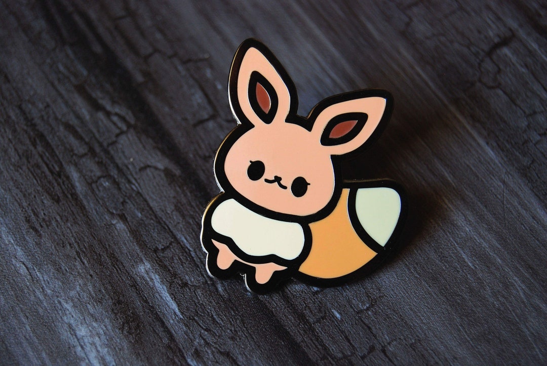 Chibi Cutie Enamel Pin - Etsy