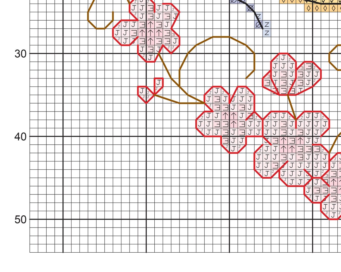 Phoenix Fantasy Cross Stitch Pattern by Fiona Baker | Etsy