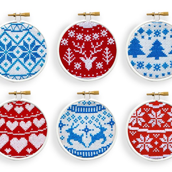 Scandinavian Cross Stitch Pattern - Etsy