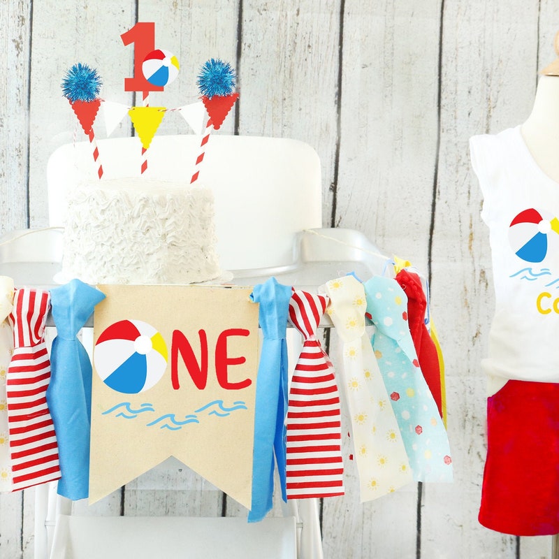 Pool Party Banner - Etsy
