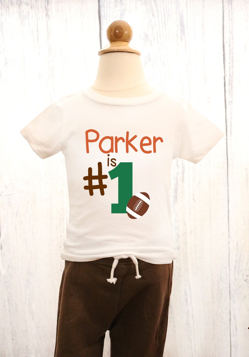 Football 1st Birthday High Chair Banner Boy Football Birthday | Etsy