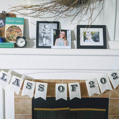 PDF Printable Book Page Birthday Banner Bookish Party Decor - Etsy