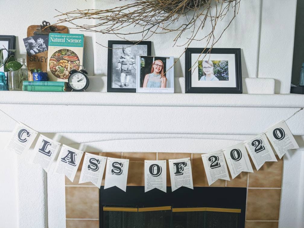 Custom Book Page Banner Garland Mantel Decor Party Bunting - Etsy