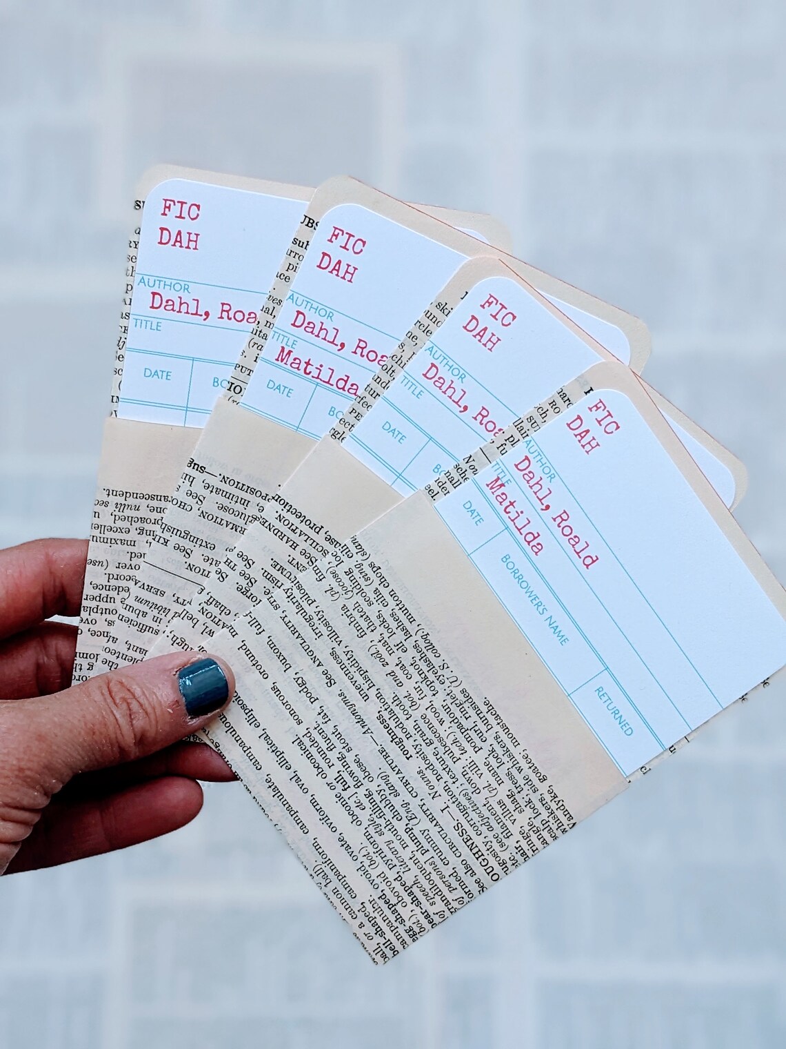 Matilda Book Lover Bookmarks, Roald Dahl Quotes, Library Cards, Bookish ...
