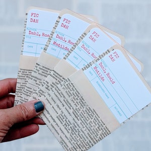 Matilda Book Lover Bookmarks, Roald Dahl Quotes, Library Cards, Bookish ...