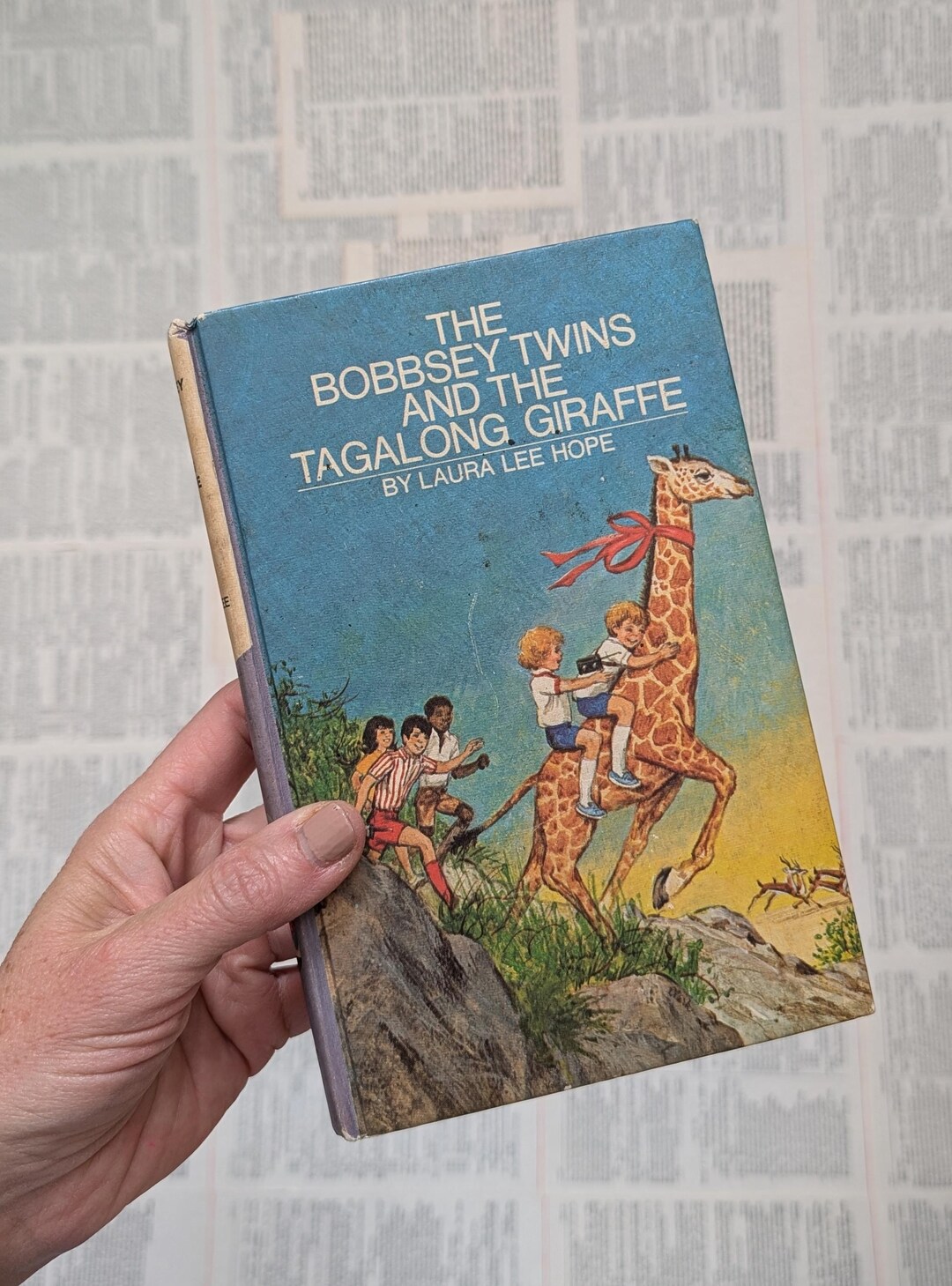 The Bobbsey Twins and the Tagalong Giraffe, Vintage Children's Books ...