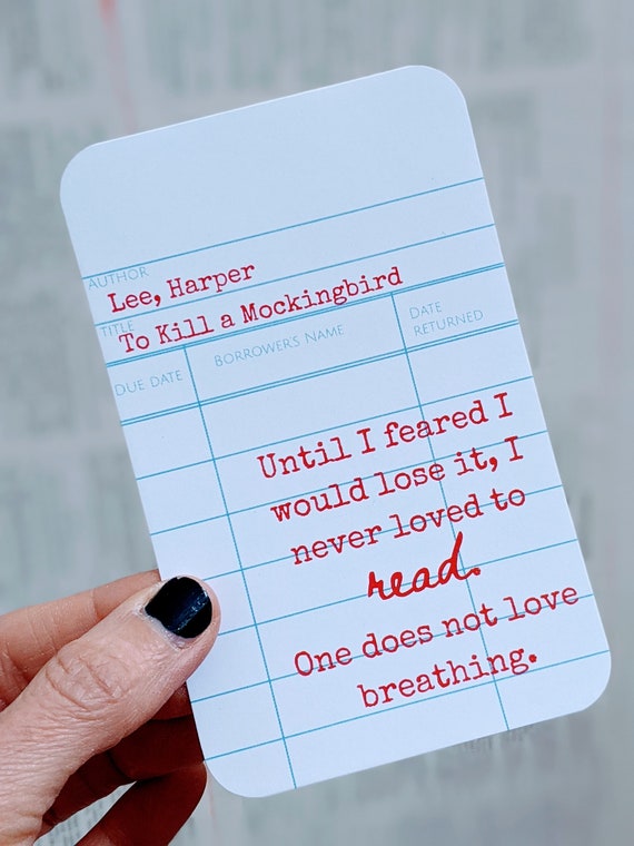 To Kill a Mockingbird Bookmarks Harper Lee Quotes Atticus - Etsy