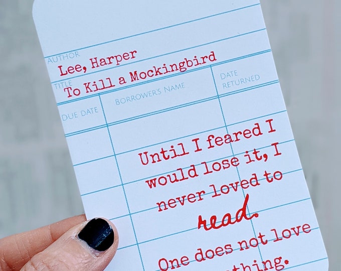 To Kill a Mockingbird Bookmarks, Harper Lee Quotes, Atticus Finch ...