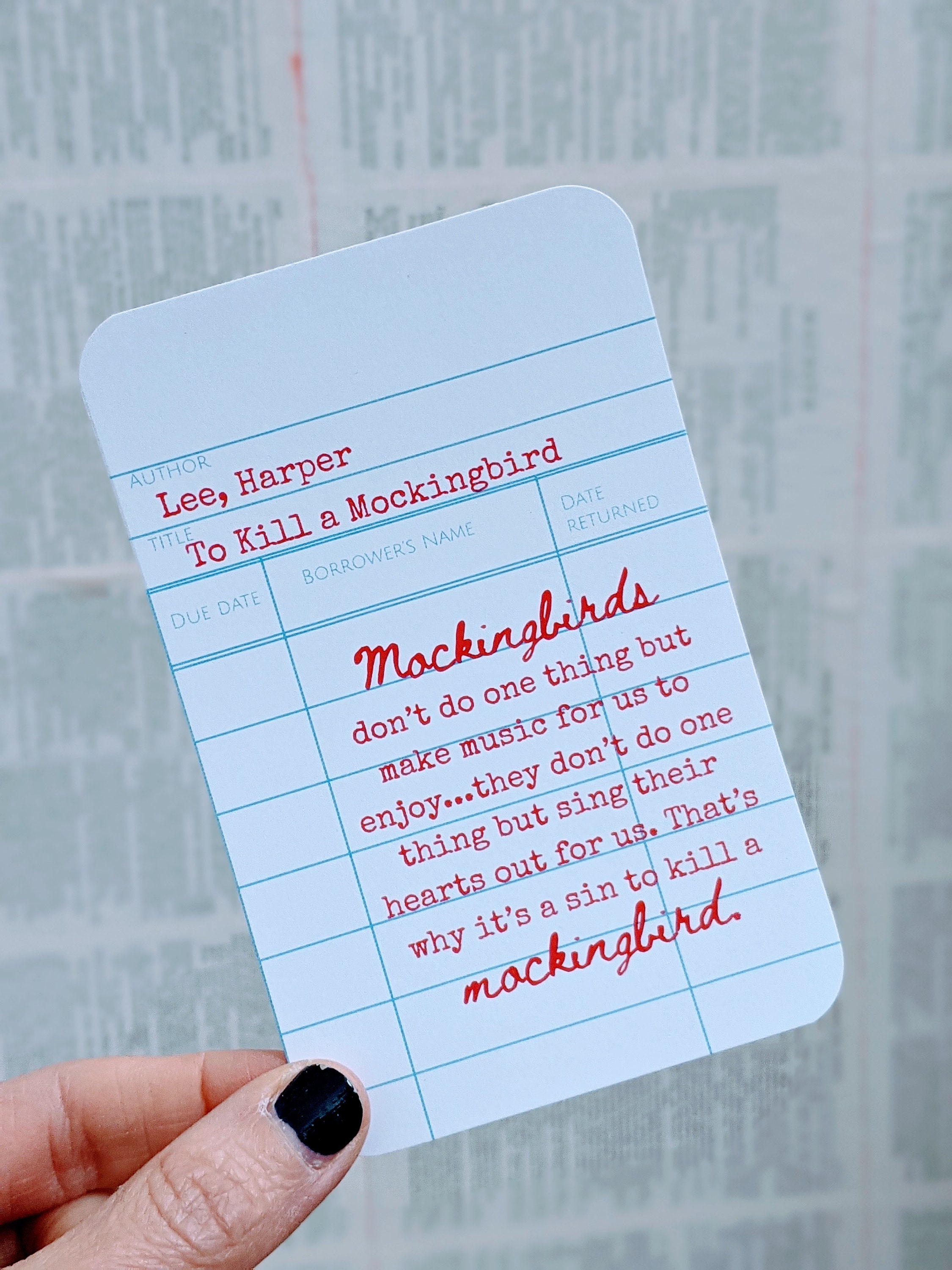 To Kill a Mockingbird Bookmarks Harper Lee Quotes Atticus - Etsy