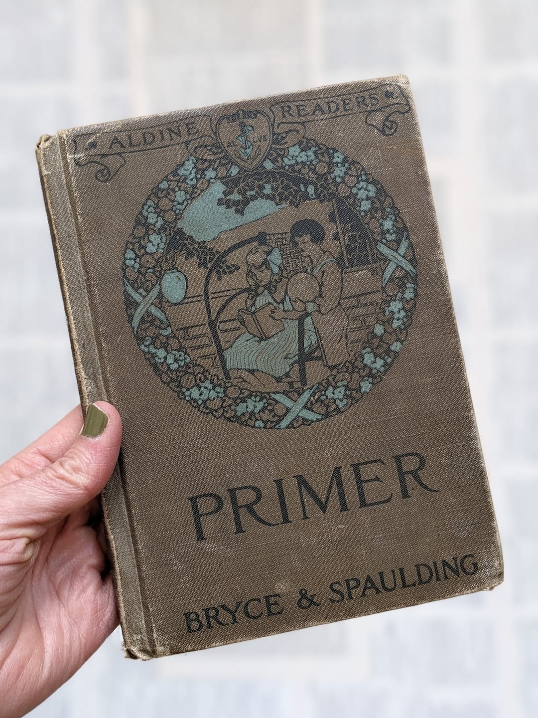 Primer, Antique School Book, Teacher Gift, Book Lover, Shabby Book ...