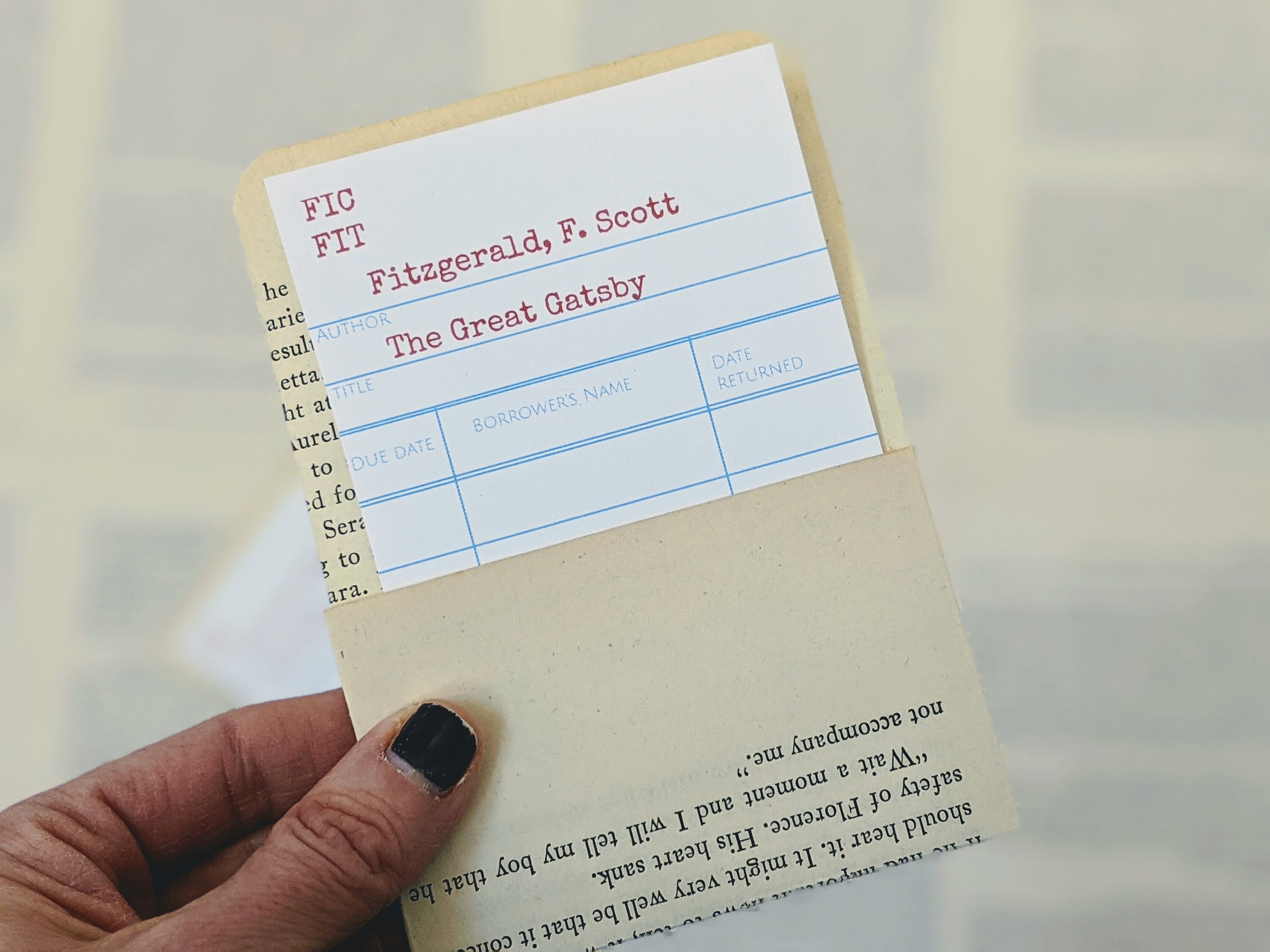 Classic Books Library Card Printable Instant Download Book | Etsy