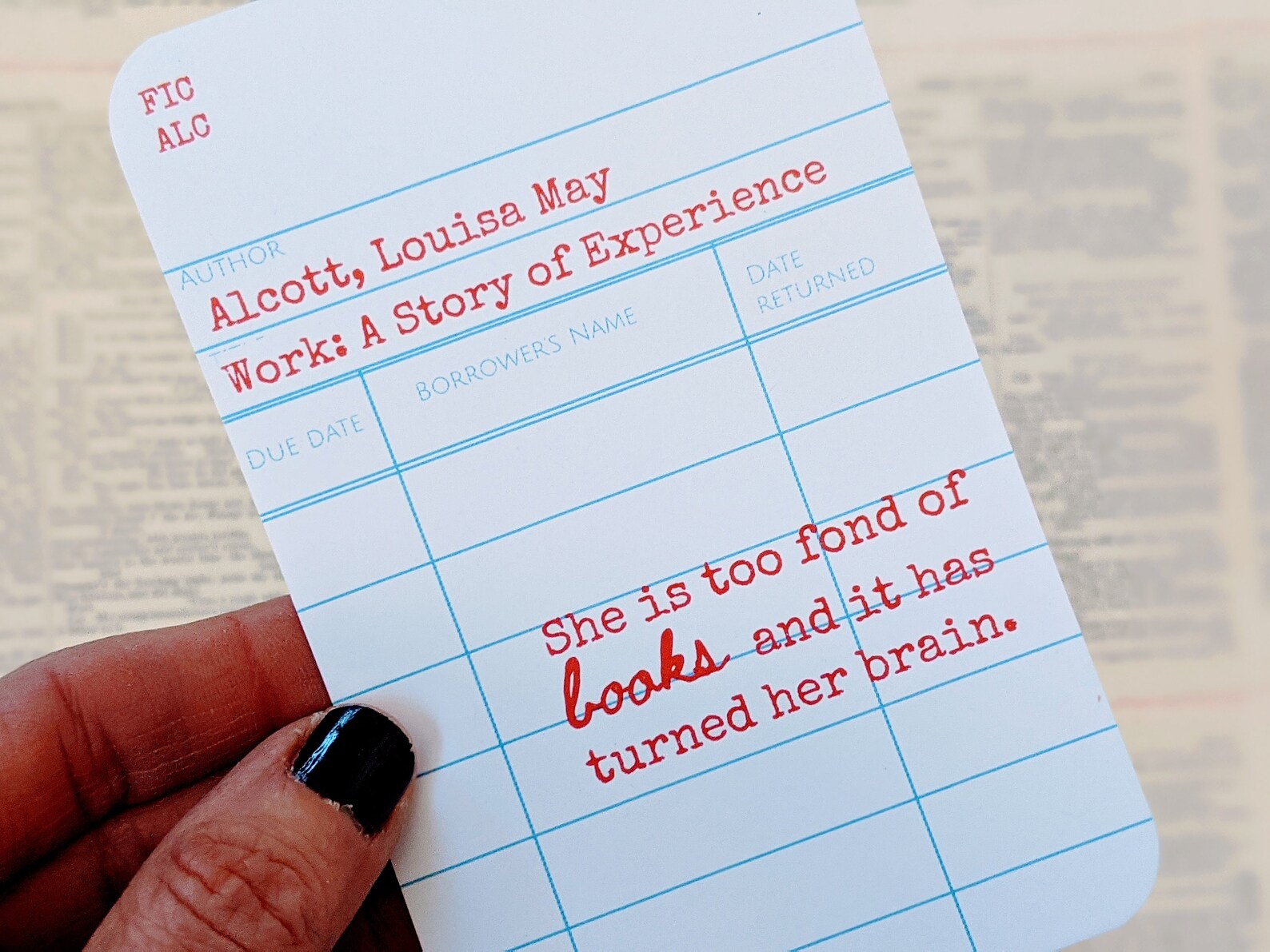 Reading Library Card Bookmarks, Set 2, Book Quotes, Literary Book Lover ...
