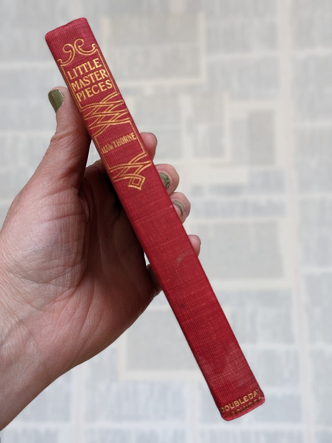 Little Masterpieces Nathaniel Hawthorne, 1897 Antique Book, Short Story ...