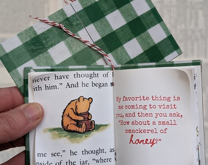 Winnie the Pooh Book Ornaments, Piglet, Vintage Christmas Decor, Baby ...