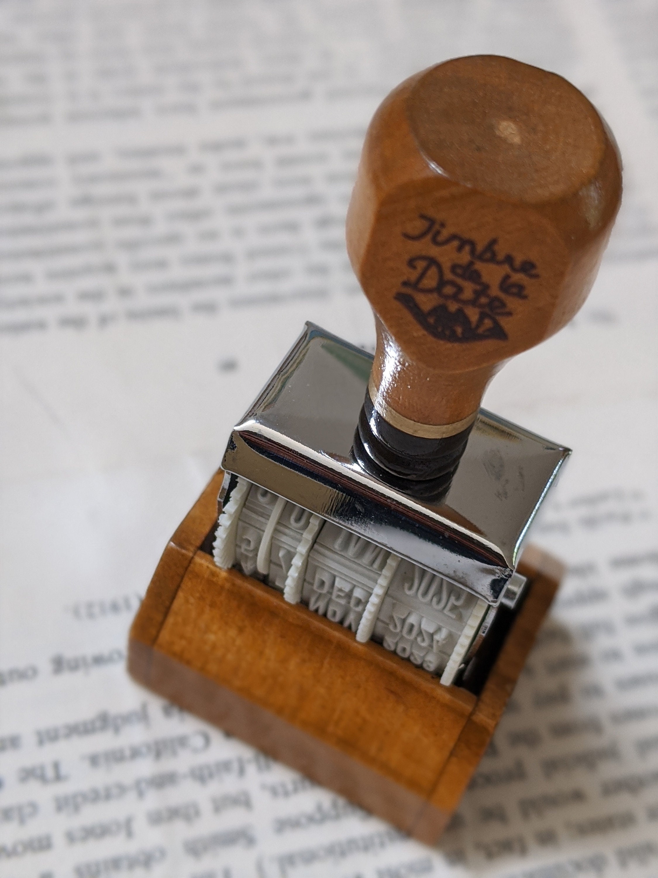 Custom Library Card Book Plates Set of 20 With Date Stamp - Etsy