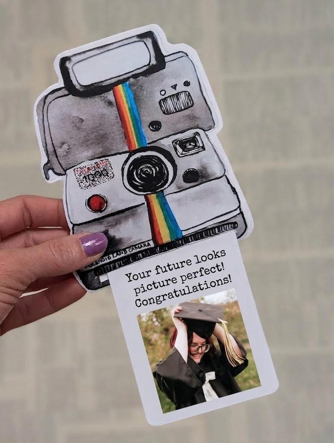 Custom Instant Camera Photo Card | Personalized Pull-out Picture ...