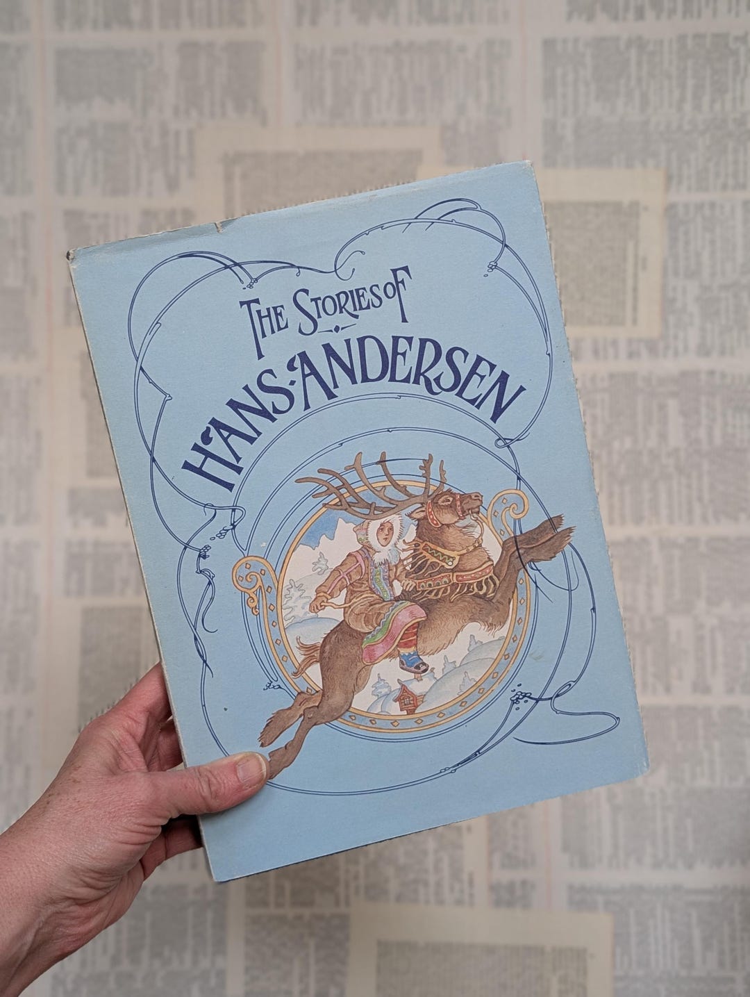 1985 Stories of Hans Anderson, Vintage Fairy Tale Children's Book, Book ...