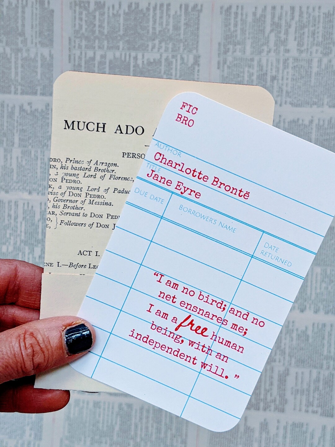 Jane Eyre Bookmarks, Charlotte Bronte Quotes, Inspirational Bookmarks ...