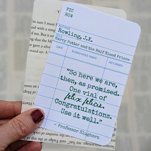 Magical Bookmarks, St. Patricks Day, Good Luck Card, Bookish Gift, Book ...