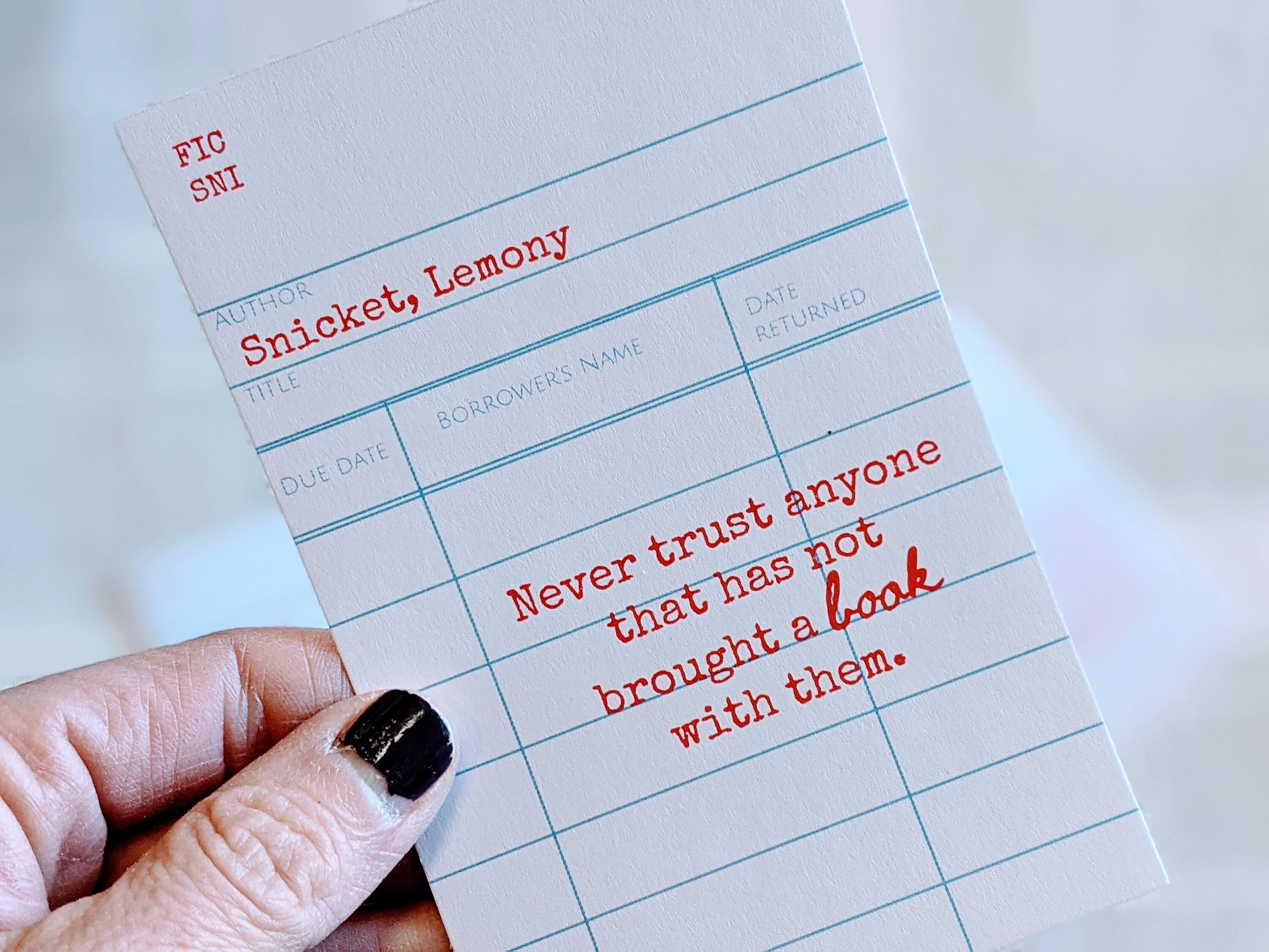 Reading Library Card Printable Instant Download PDF Literary - Etsy Canada