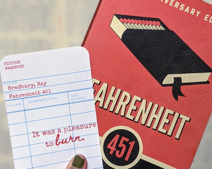 Fahrenheit 451 Quote Bookmarks, Ray Bradbury Quotes, Book Lover Quotes ...