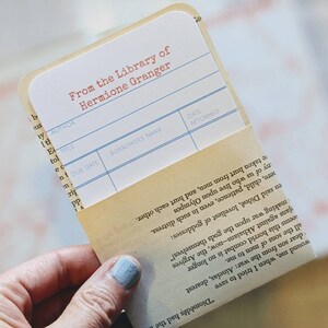 CUSTOM Library Card Book Plates, Set of 20, Book Lover Gift, Bookish ...