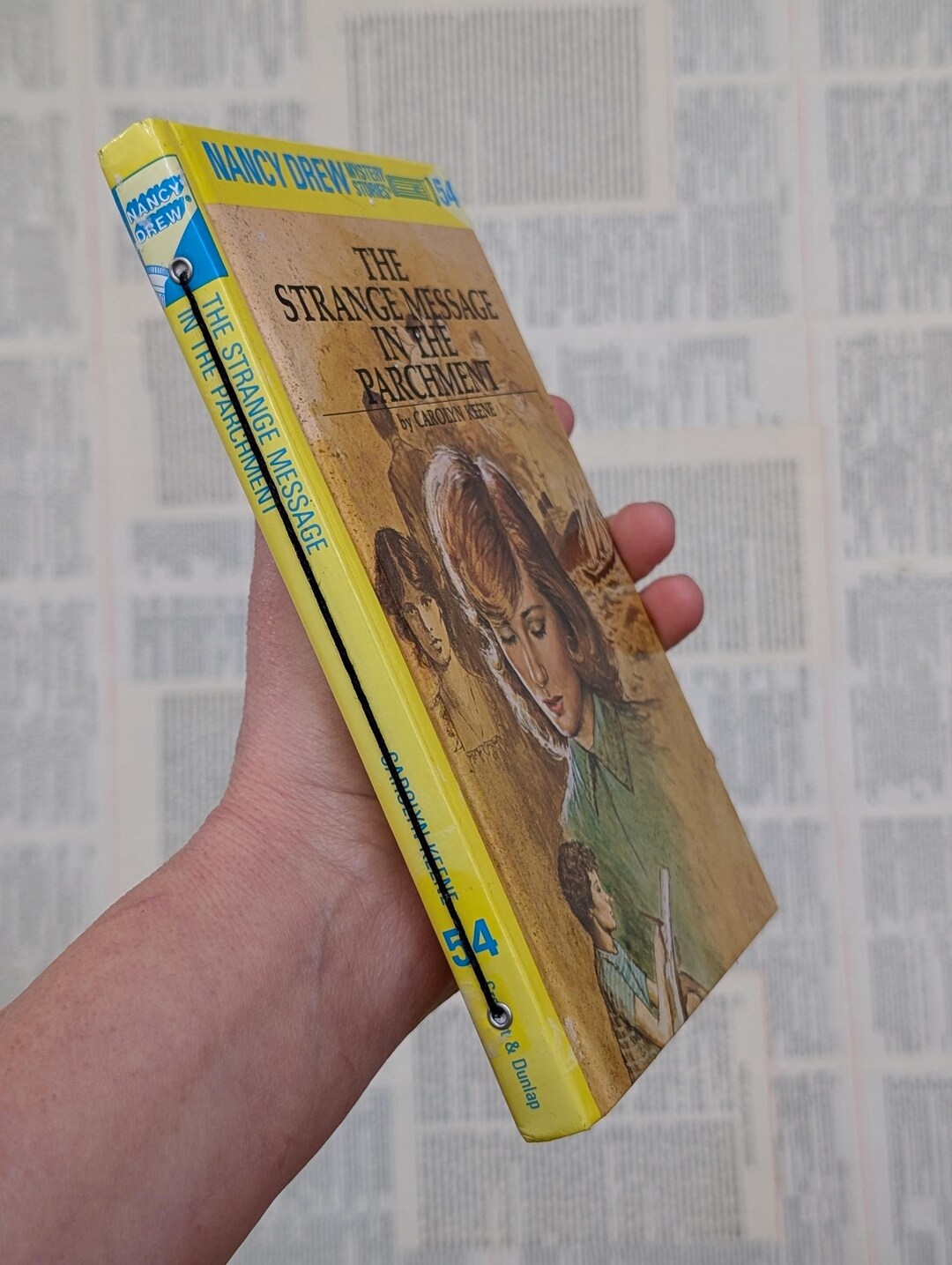 Nancy Drew Journal With Vintage Book Covers, the Strange Message in the ...
