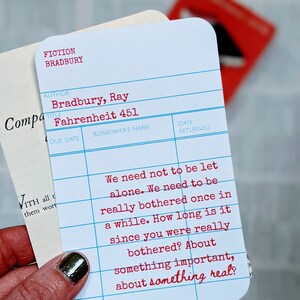 Fahrenheit 451 Quote Bookmarks, Ray Bradbury Quotes, Book Lover Quotes ...