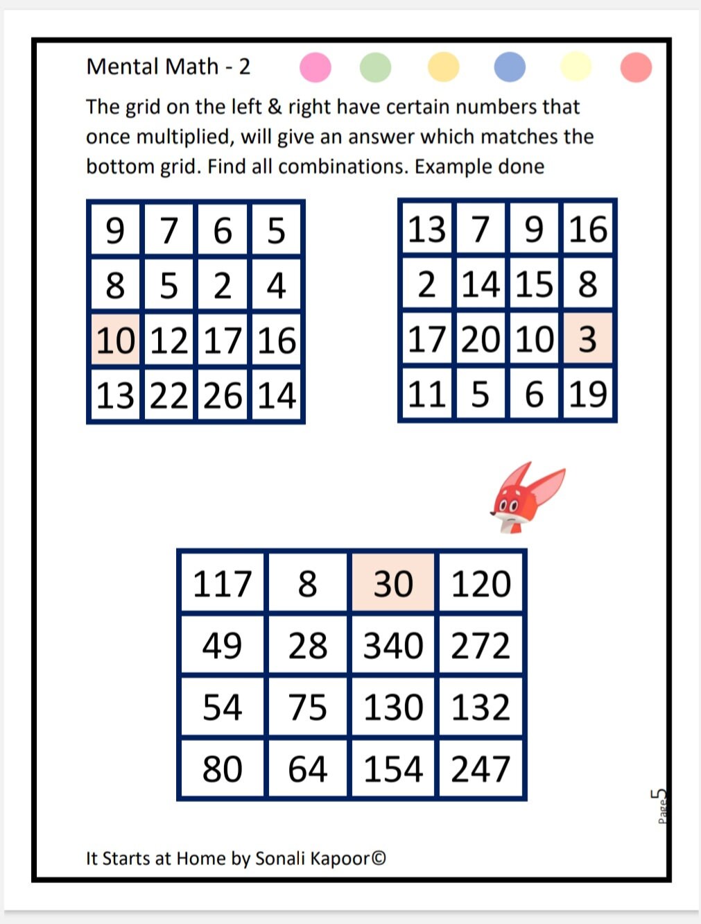 Addition, Subtraction, Multiplication & Division 60 Worksheets | Math ...