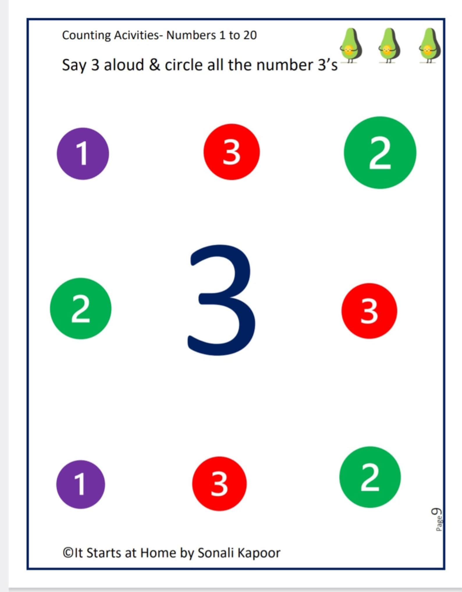 Counting Number 1-20 Math Bundle, 35+ Early Math Activities| Preschool ...