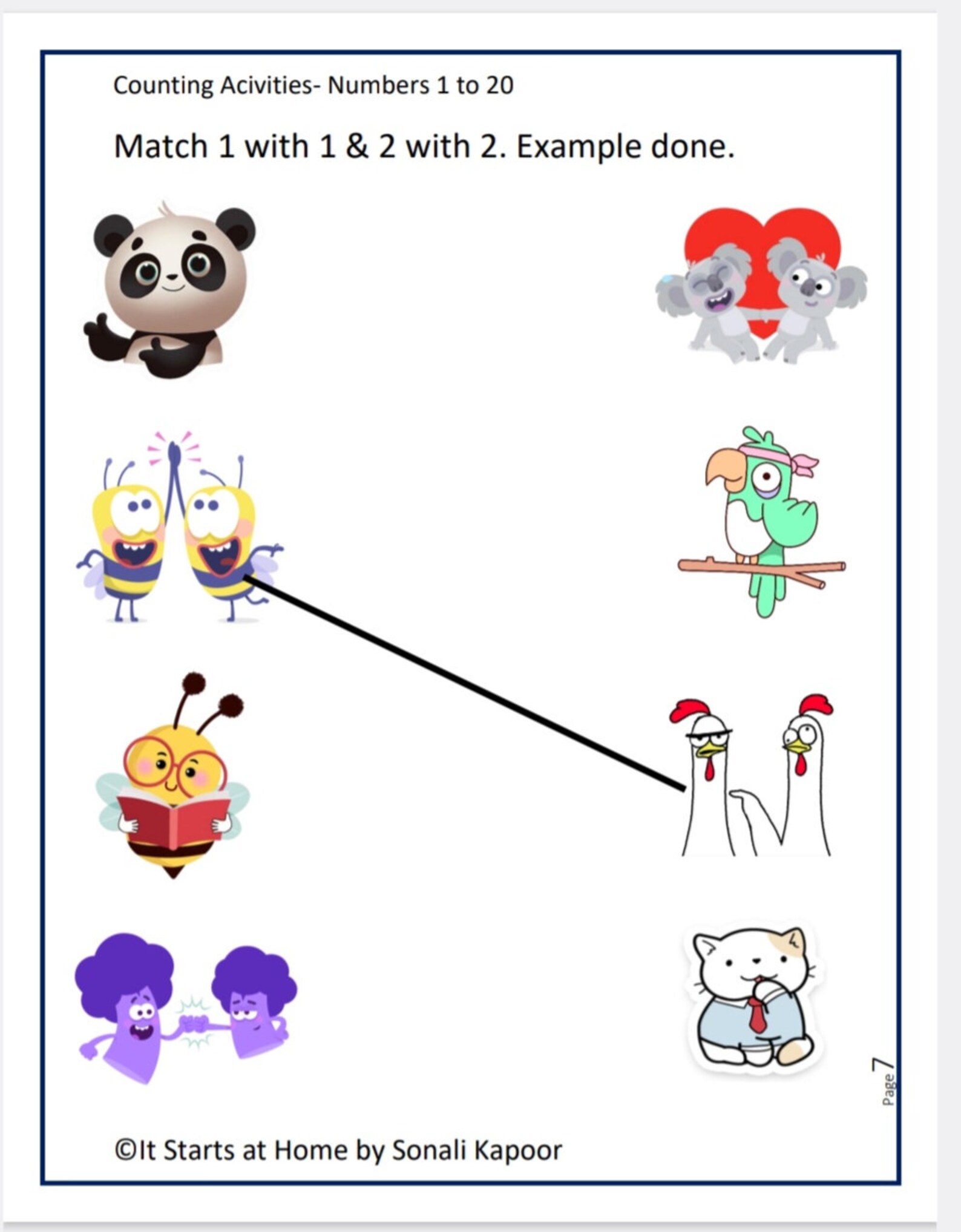 Counting Number 1-20 Math Bundle, 35+ Early Math Activities| Preschool ...