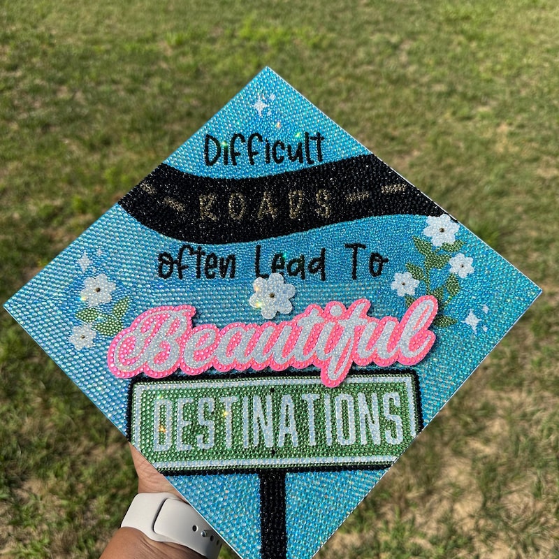 Bling Graduation Cap - Etsy