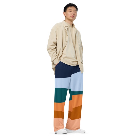 Gator Sunset Casual Wear All-over Print Unisex Wide-leg Pants - Etsy