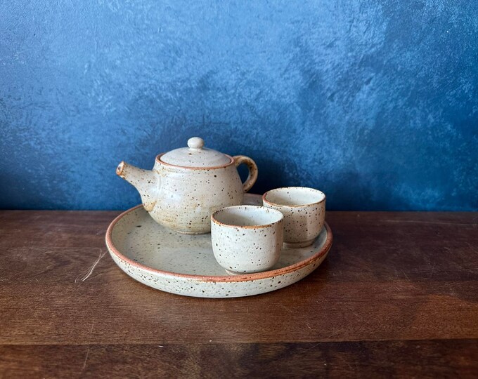 Handmade Ceramic Tea Set - Etsy Nederland