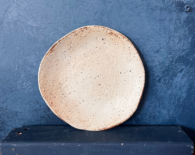 Stoneware Plate - Etsy