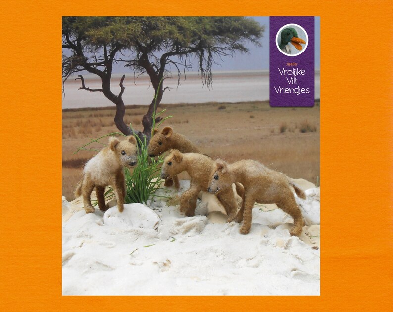 Hyena PDF Pattern & Tutorial in English - Etsy