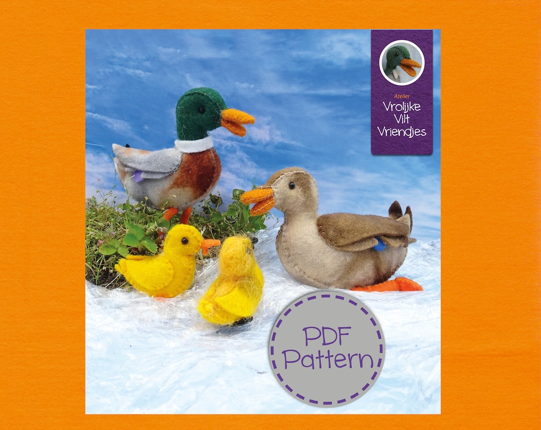 Ducks Pdf Step by Step Photos - Etsy